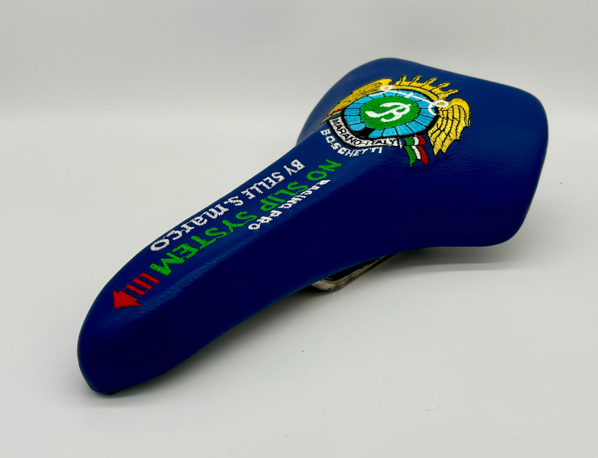 Boschetti pantographed Giorgio Siligardi Saddle - Blue – Mastroianni ...