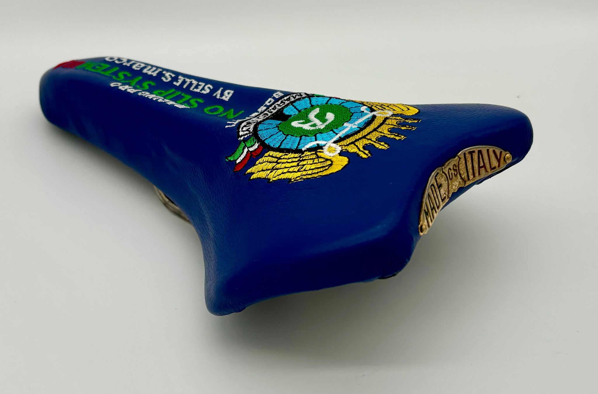 Boschetti pantographed Giorgio Siligardi Saddle - Blue – Mastroianni ...