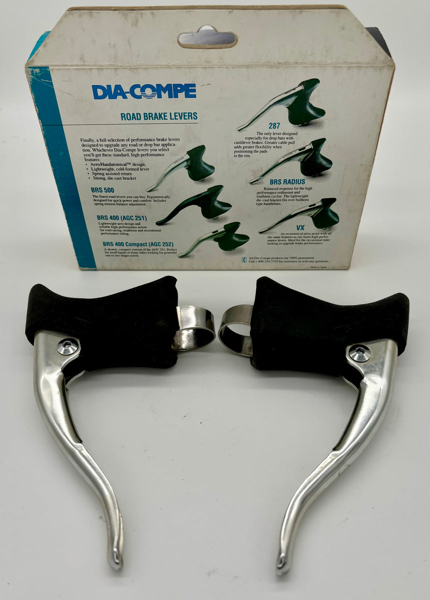 Dia Compe BRS 500 Aero Brake Levers Nos/New – Mastroianni Classic Bikes