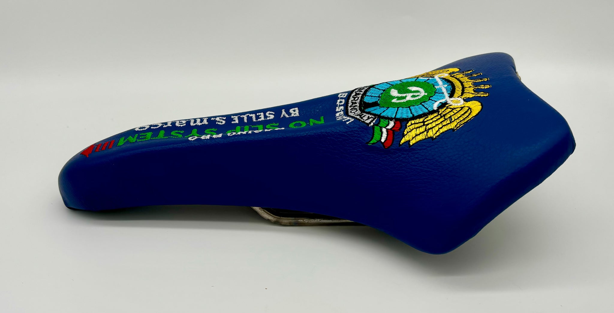 Boschetti pantographed Giorgio Siligardi Saddle - Blue – Mastroianni ...