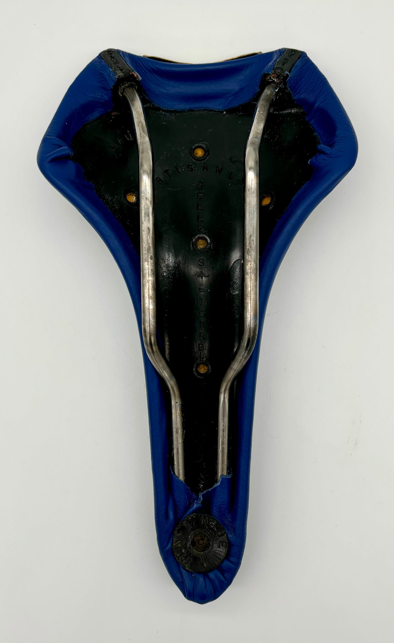 Boschetti pantographed Giorgio Siligardi Saddle - Blue – Mastroianni ...