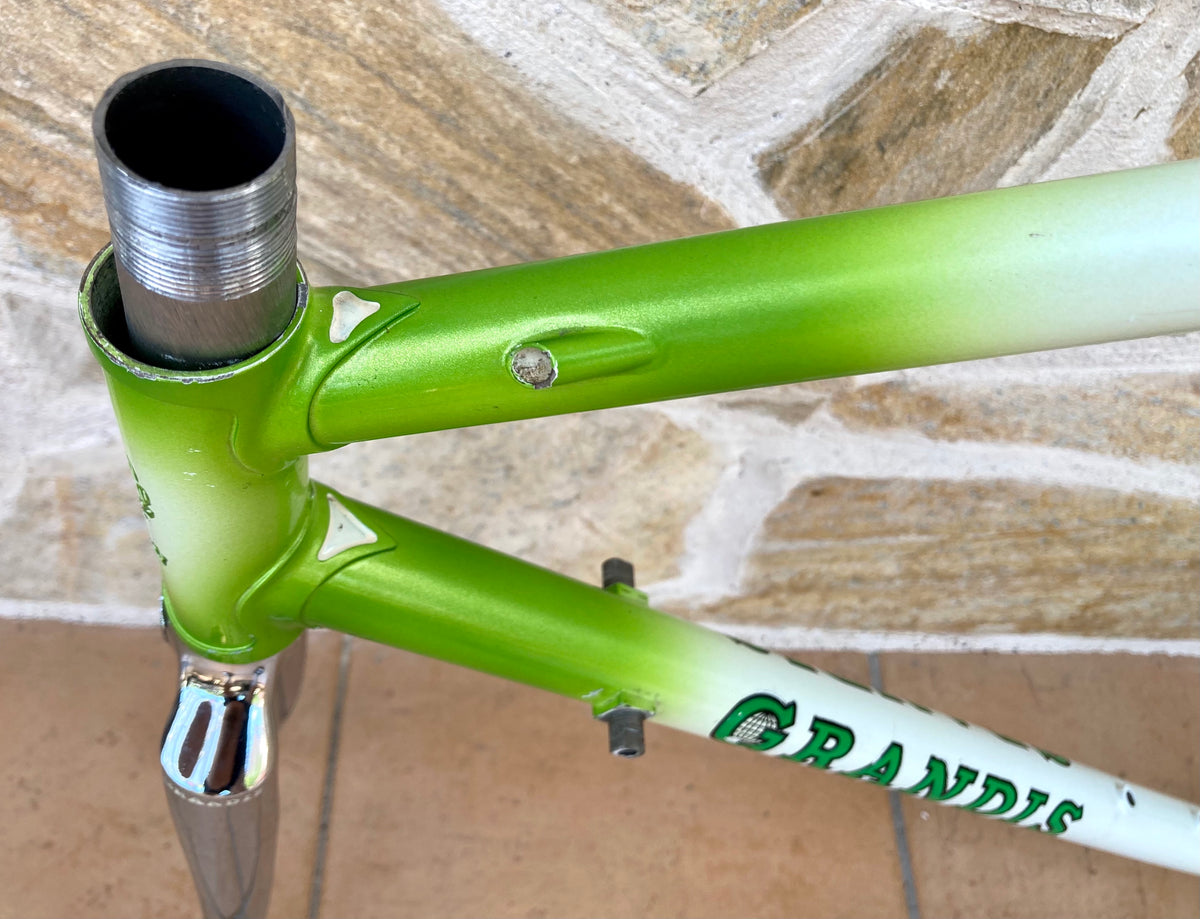 58cm Grandis Vintage Crono Lo Pro Pursuit Frame – Mastroianni Classic Bikes